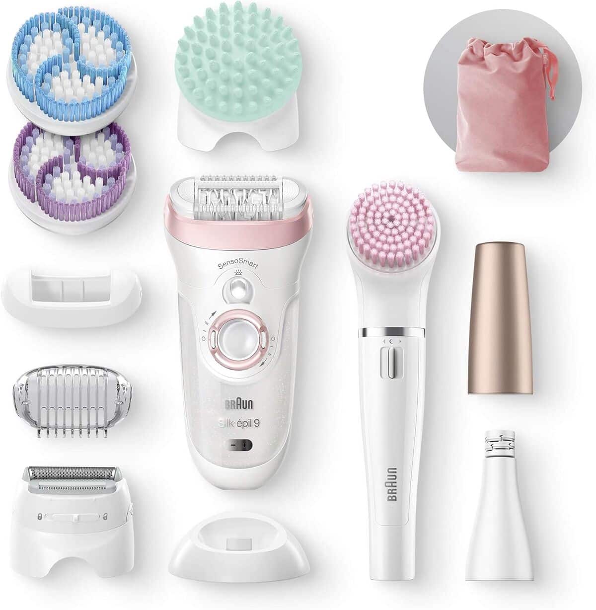 Test du Braun Silk-épil Beauty Set 9 9/985 BS : l'épilateur optimal