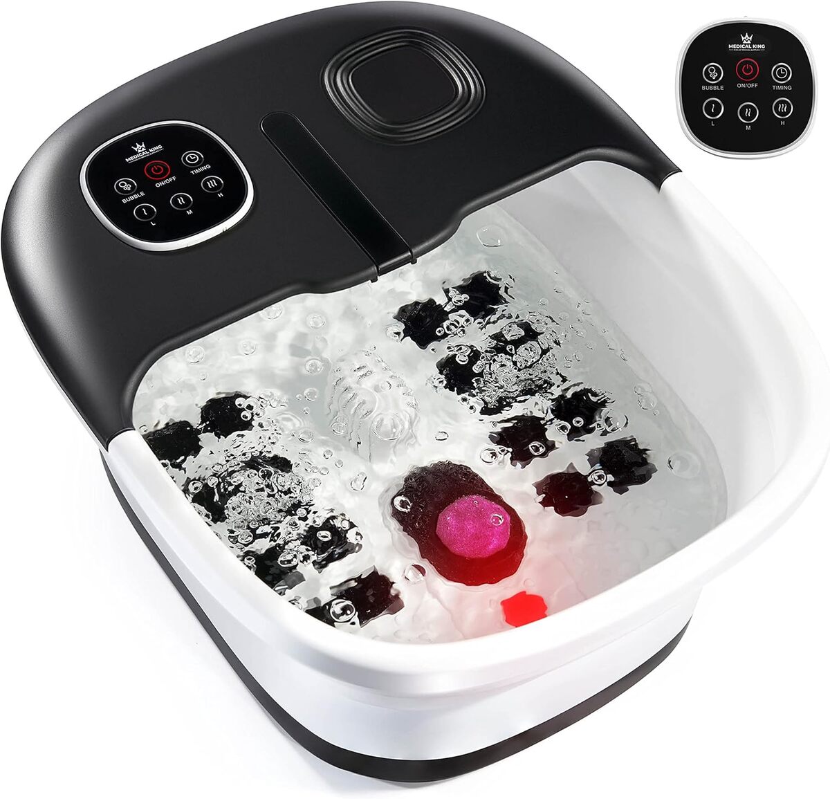 Test du spa pour pieds Medical King : chaleur, massage et jets